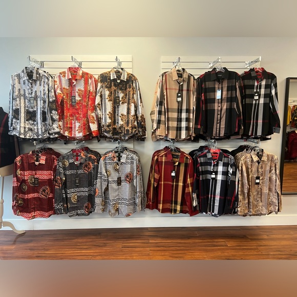 Shirts | Mens Chuxx Buchon Button Down Shirt Different Sizes S2xl ...